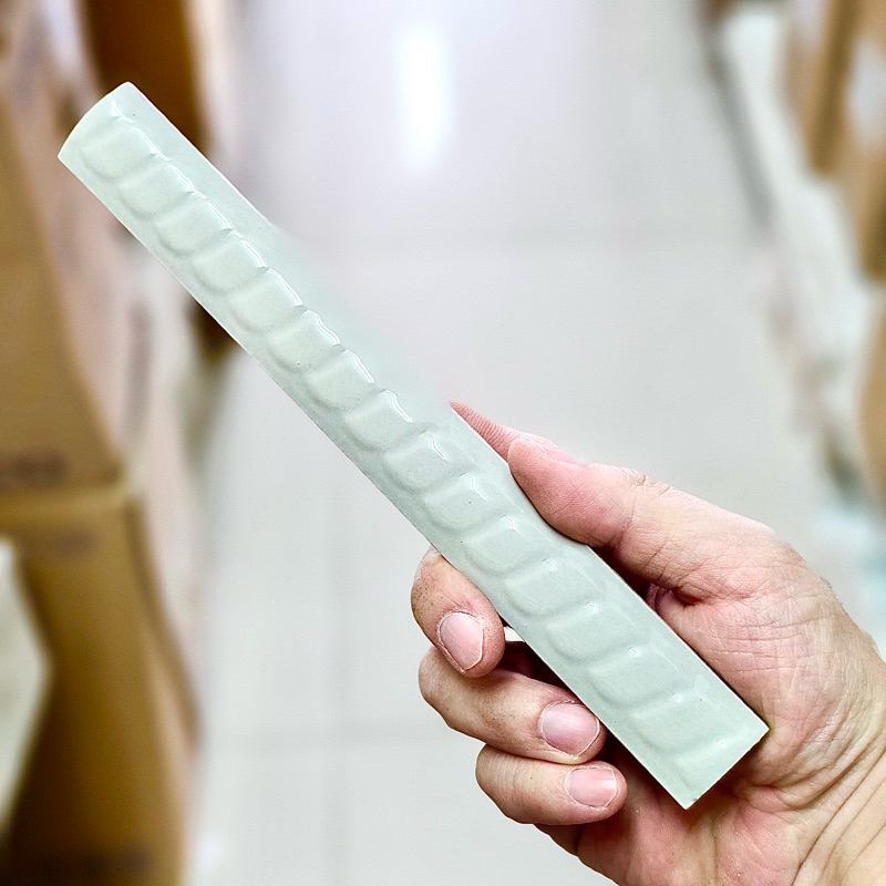 Jual list keramik Granite / bon bon / kuku macan murah 20 cm polos Ulir | Shopee Indonesia