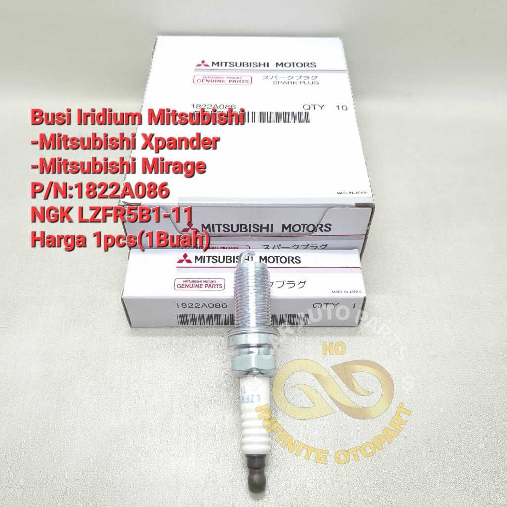 Jual BUSI IRIDIUM MITSUBISHI XPANDER MIRAGE HARGA 1PC | Shopee Indonesia
