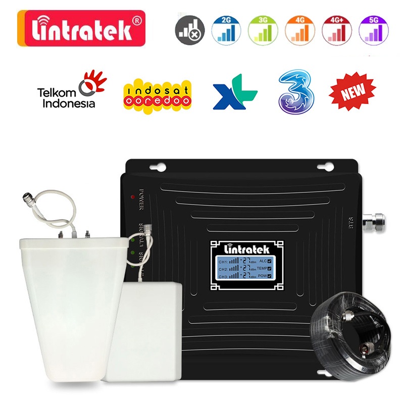 Jual Lintratek Tri-Band Booster antenna amplifier sinyal hight gain ...