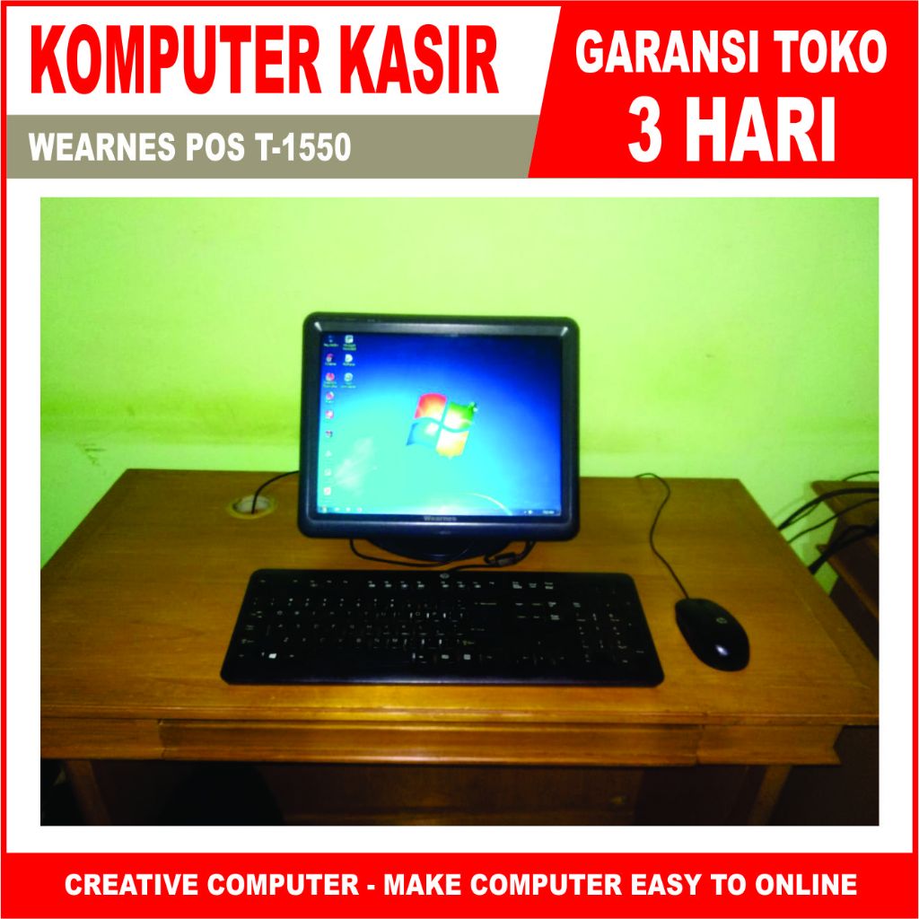 Jual PC Kasir Wearnes POS T-1550 | Shopee Indonesia