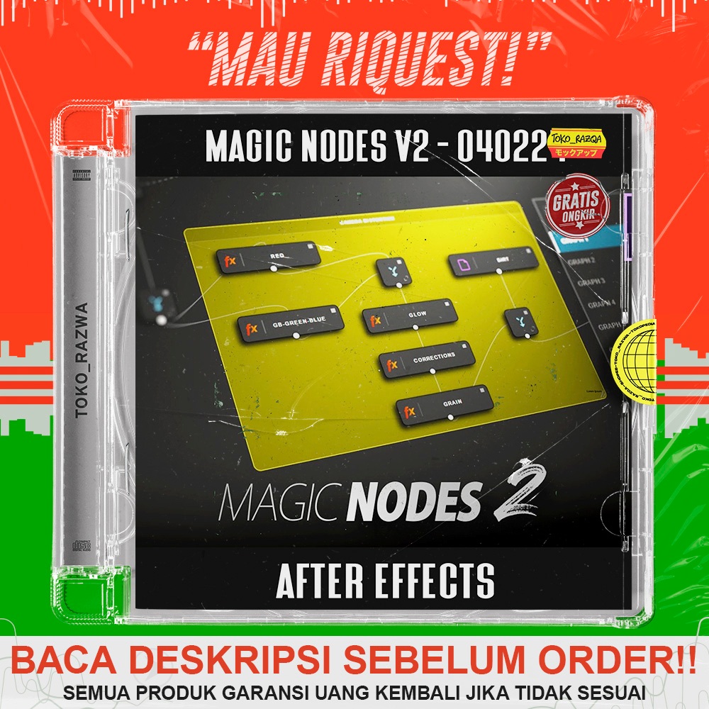 Jual After Effects - Magic Nodes v2 - 040224 | Shopee Indonesia