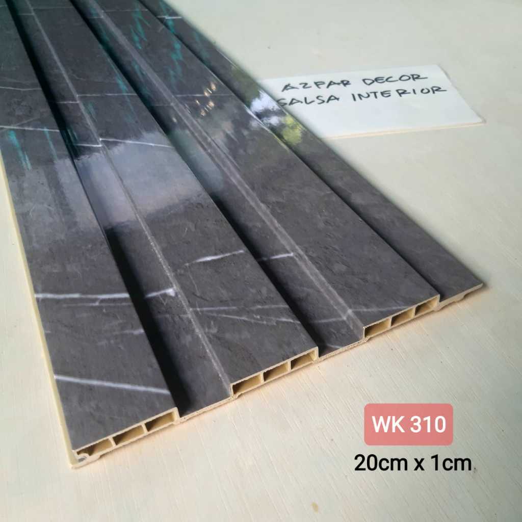 Jual WPC WALL PANEL/ WOOD PANEL WPC PANJANG 96CM | Shopee Indonesia