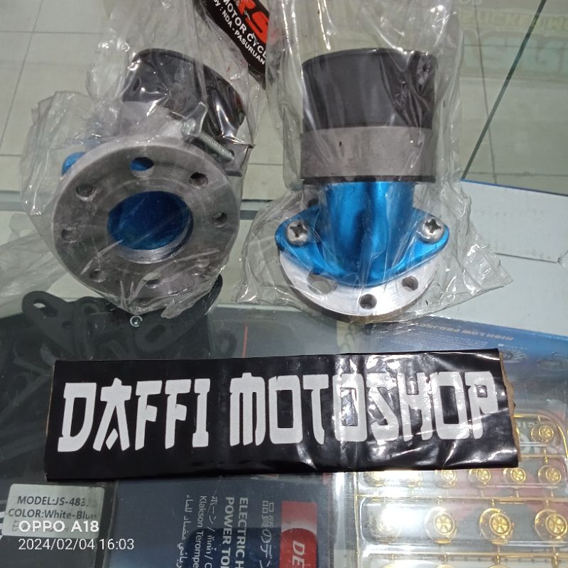 Jual Insulator Putar Universal Honda-Ymh-Szk-PE 24-26-28 -Biru-Emas-Chrome Manipul-Intake ...