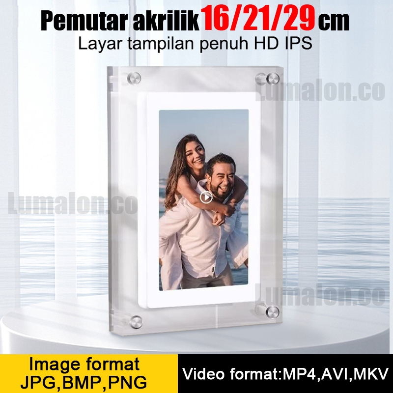Jual 12.7/17.78/25.66cm Album Video Akrilik Transparan Kado Anniversary ...