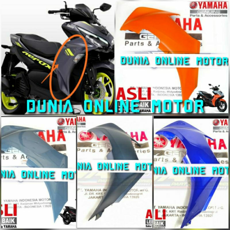 Jual Panel 1&2 /Sayap Depan New Aerox 155 Connected kanan atau kiri ...