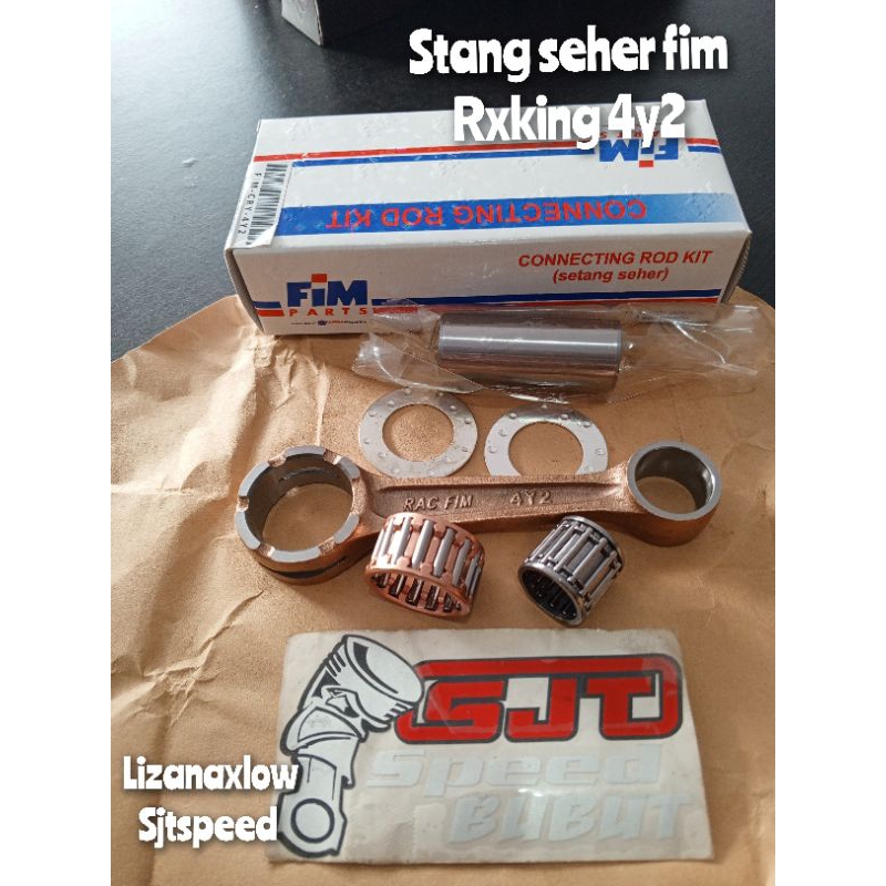 Jual stang seher fim rxking rxk 4y2 conrod fim rxking set bearing bambu ...