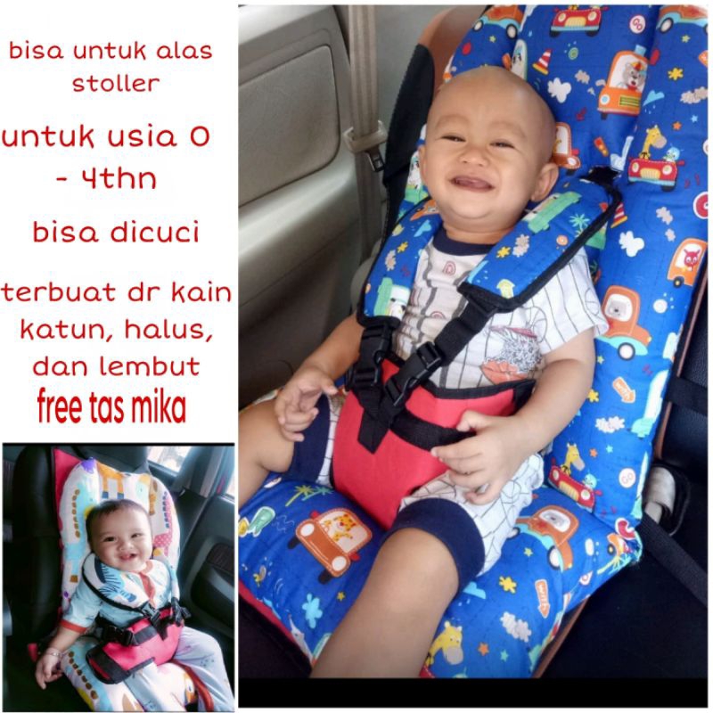 Jual Carseat baby portable, multifungsi bisa untuk alas stroller alas ...