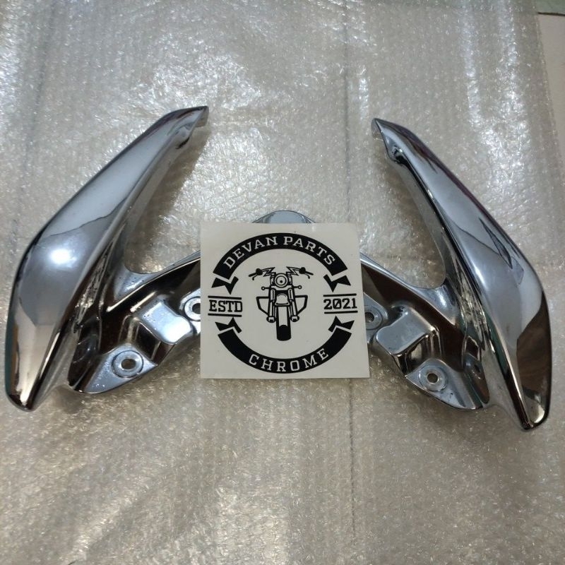 Jual Behel Original Chrome/Krum Model Tanduk Dan Biasa Yamaha Nmax Old ...