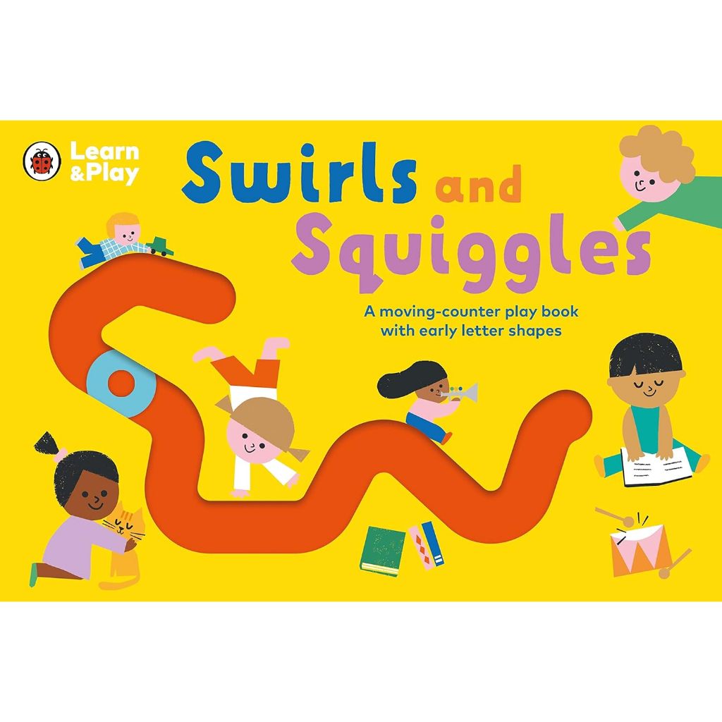 Jual Swirls and Squiggles: A moving-counter play book with early letter ...