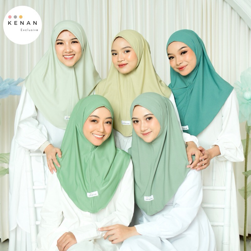 Jual KENAN - Daily Hijab CLARA INSTAN Size M Matt Jersey | Shopee Indonesia