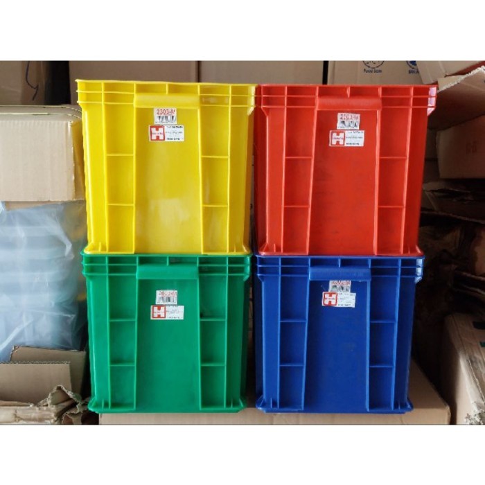 Jual Krat Keranjang Industri Plastik HNT 2303M / Bak Tempat Cuci AC ...