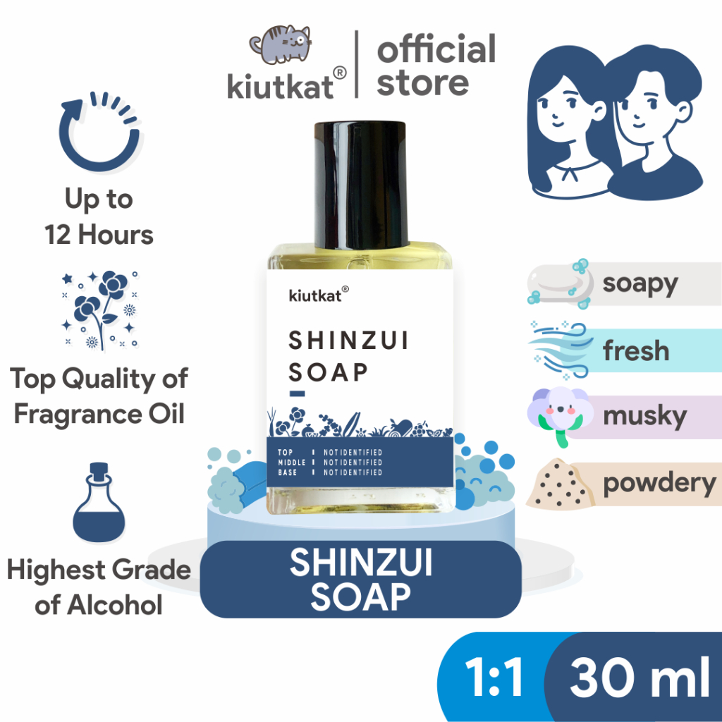 Jual SHINZUI SOAP by KIUTKAT - Parfum Unisex Original Isi 30ml | Searah ...