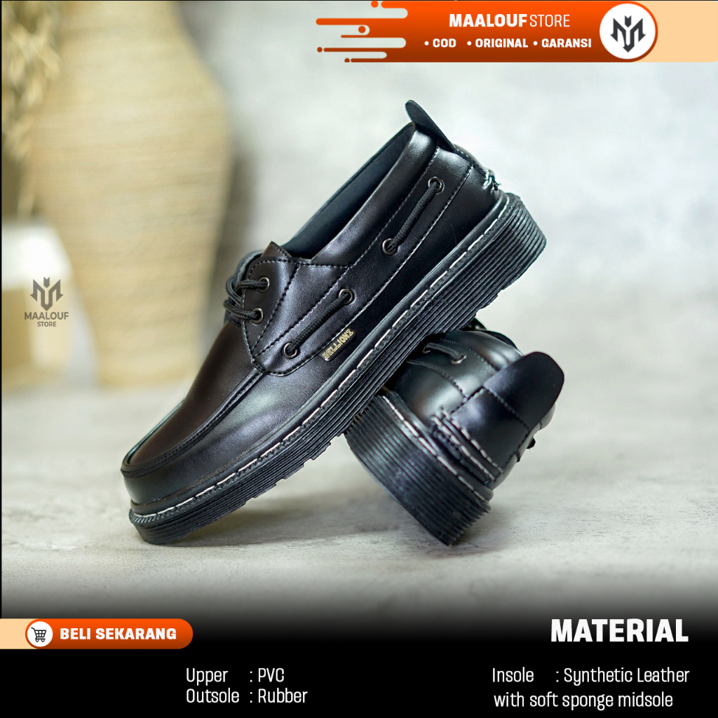 Jual ARJUNA - Sepatu Docmart Pria Kekinian - Pantofel Kerja Dokmart ...