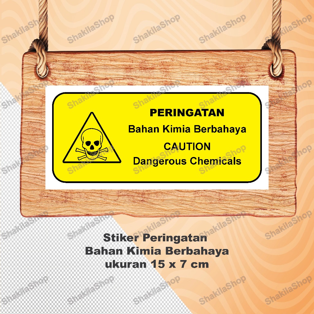 Jual Stiker peringatan bahan kimia berbahaya | Shopee Indonesia