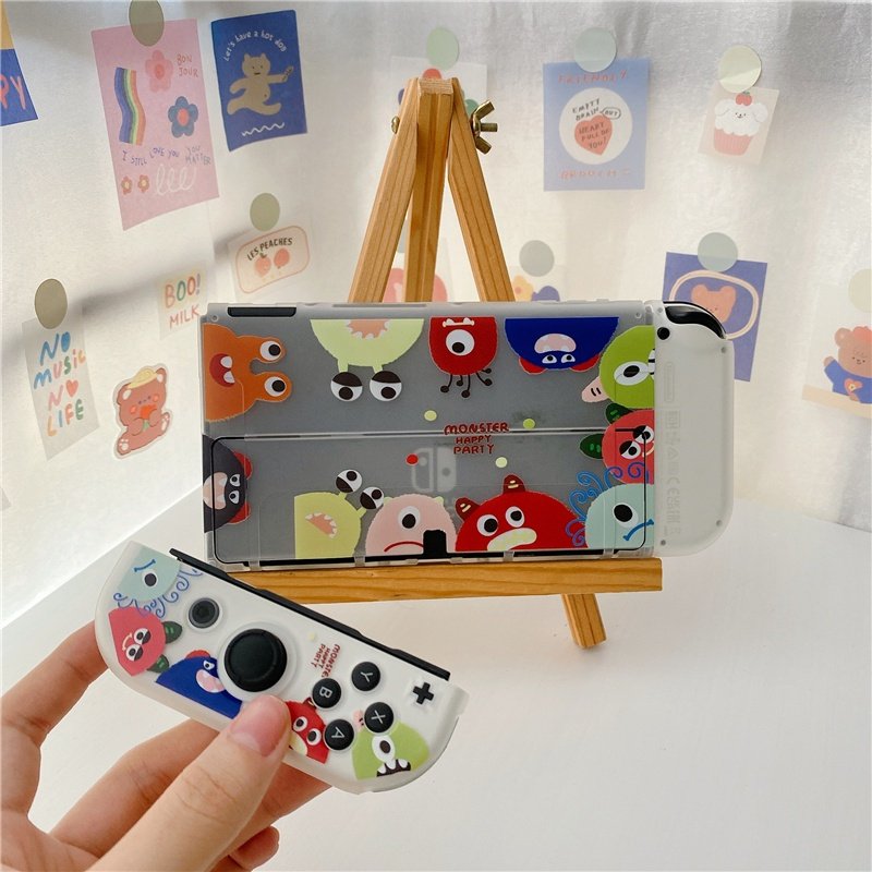 Jual Nintendo Switch OLED So Cute Casing Cartoon Naughty Monster Soft ...