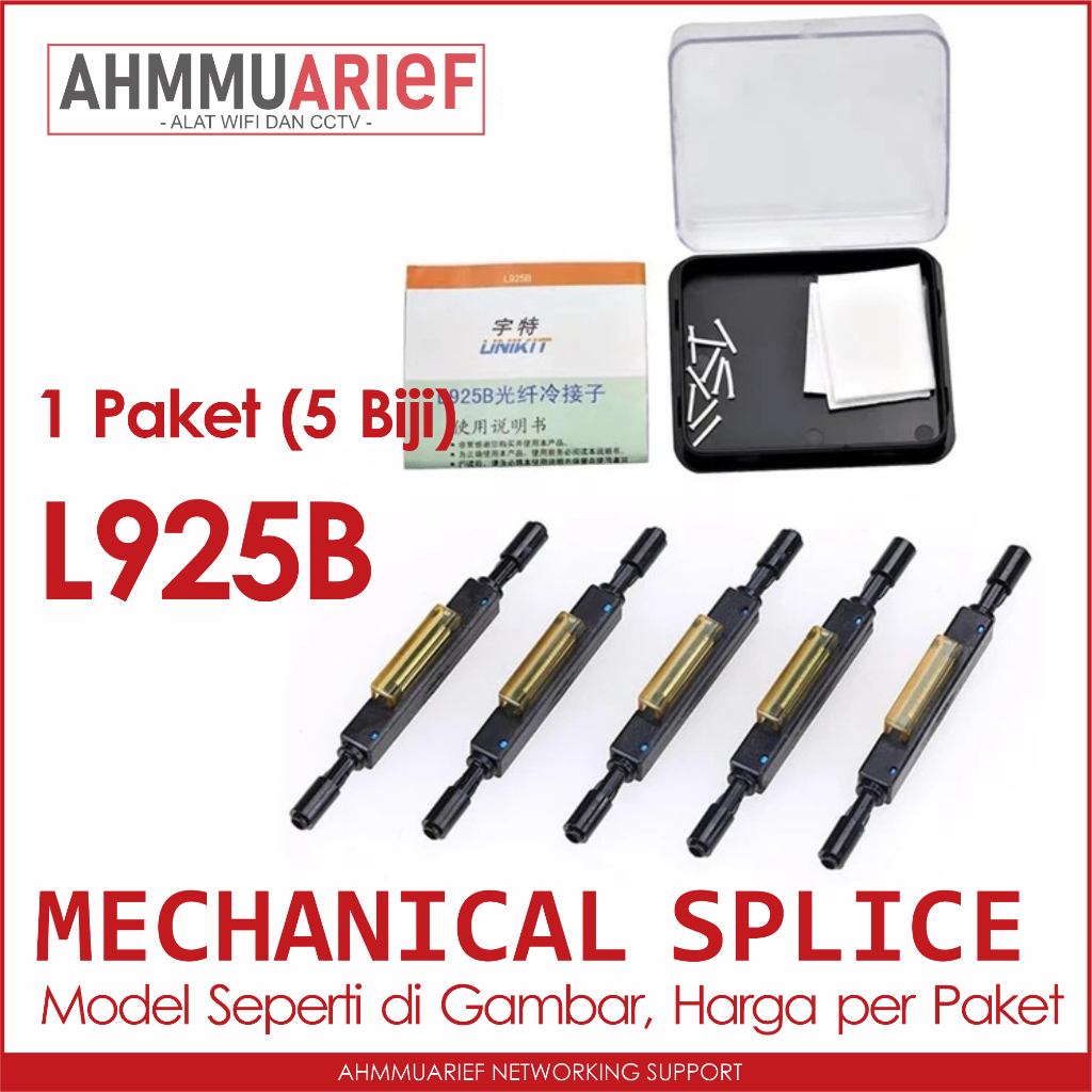 Jual FIBER OPTIC MECHANICAL SPLICE L925B L925BP MANUAL SAMBUNGAN ...