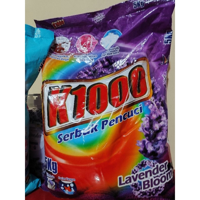 Jual Detergent K1000 serbuk pencuci Malaysia 5kg | Shopee Indonesia
