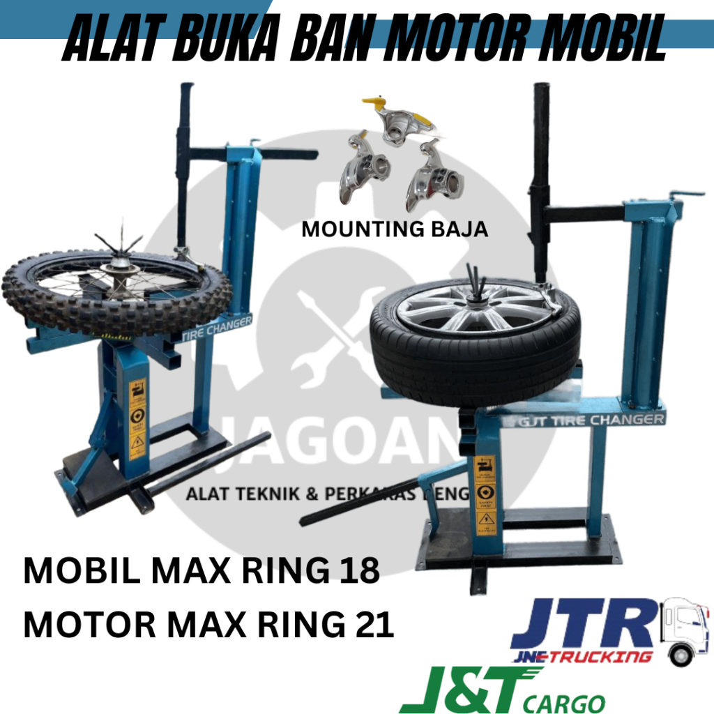 Jual Alat Buka Ban Mobil Motor Manual Bongkar pasang ban Tubles ...