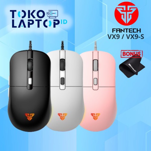 Jual Fantech VX9 / VX9S Kanata RGB Gaming Mouse Garansi Resmi Ambidextrous | Shopee Indonesia