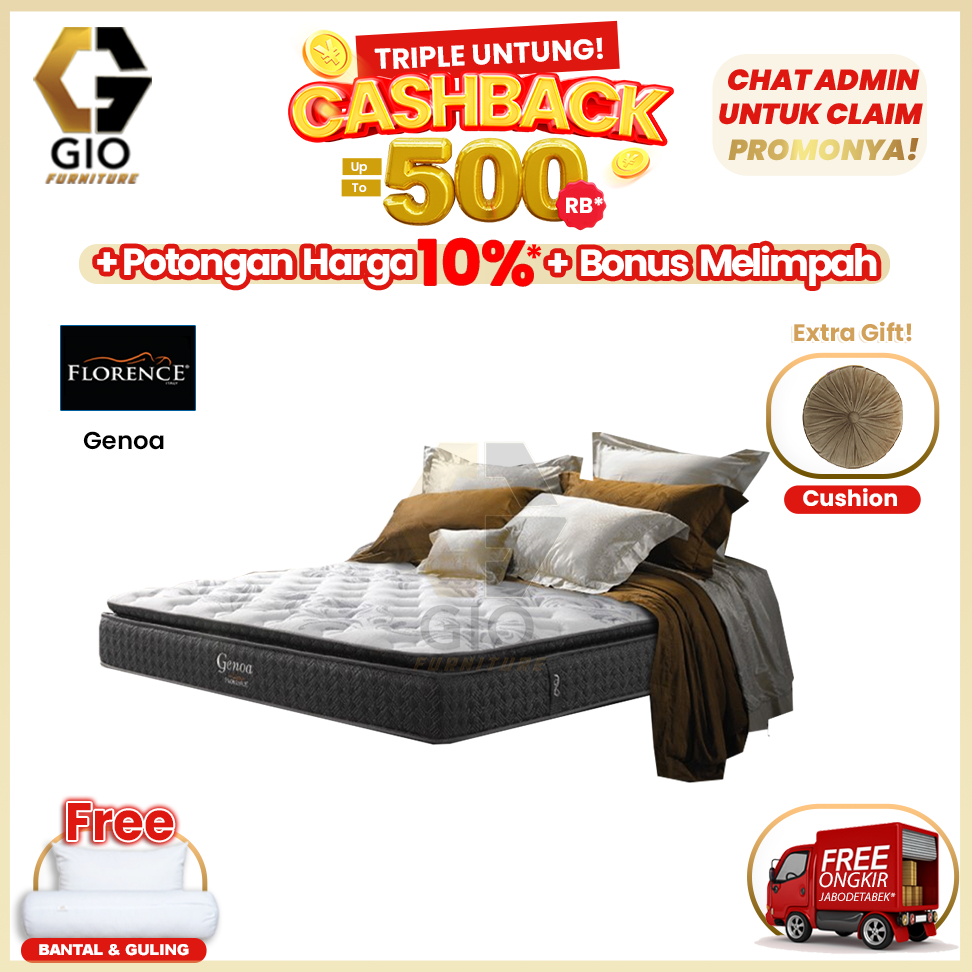 Jual Kasur Florence Genoa / Florence Springbed Genoa (Hanya Kasur ...