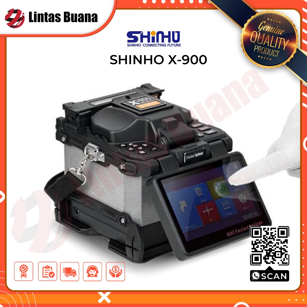 Jual SHINHO Fusion Splicer X-900 Alat Sambung Optic FTTH X900 | Shopee Indonesia