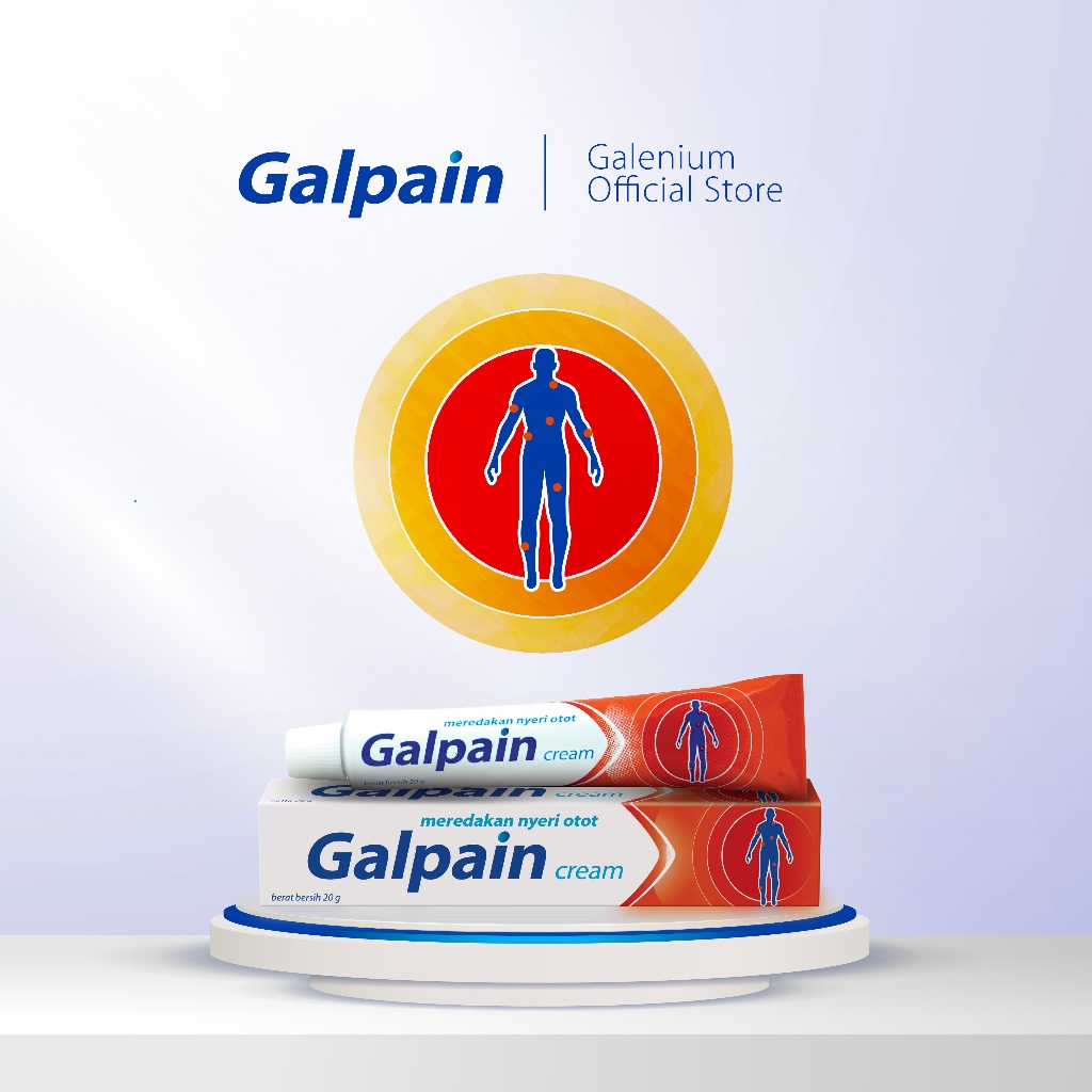 Jual Galpain Cream 20gr Untuk Nyeri Otot dan Sendi | Shopee Indonesia