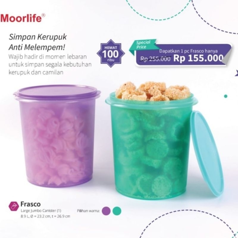 Jual frasco moorlife 8,9 liter | Shopee Indonesia