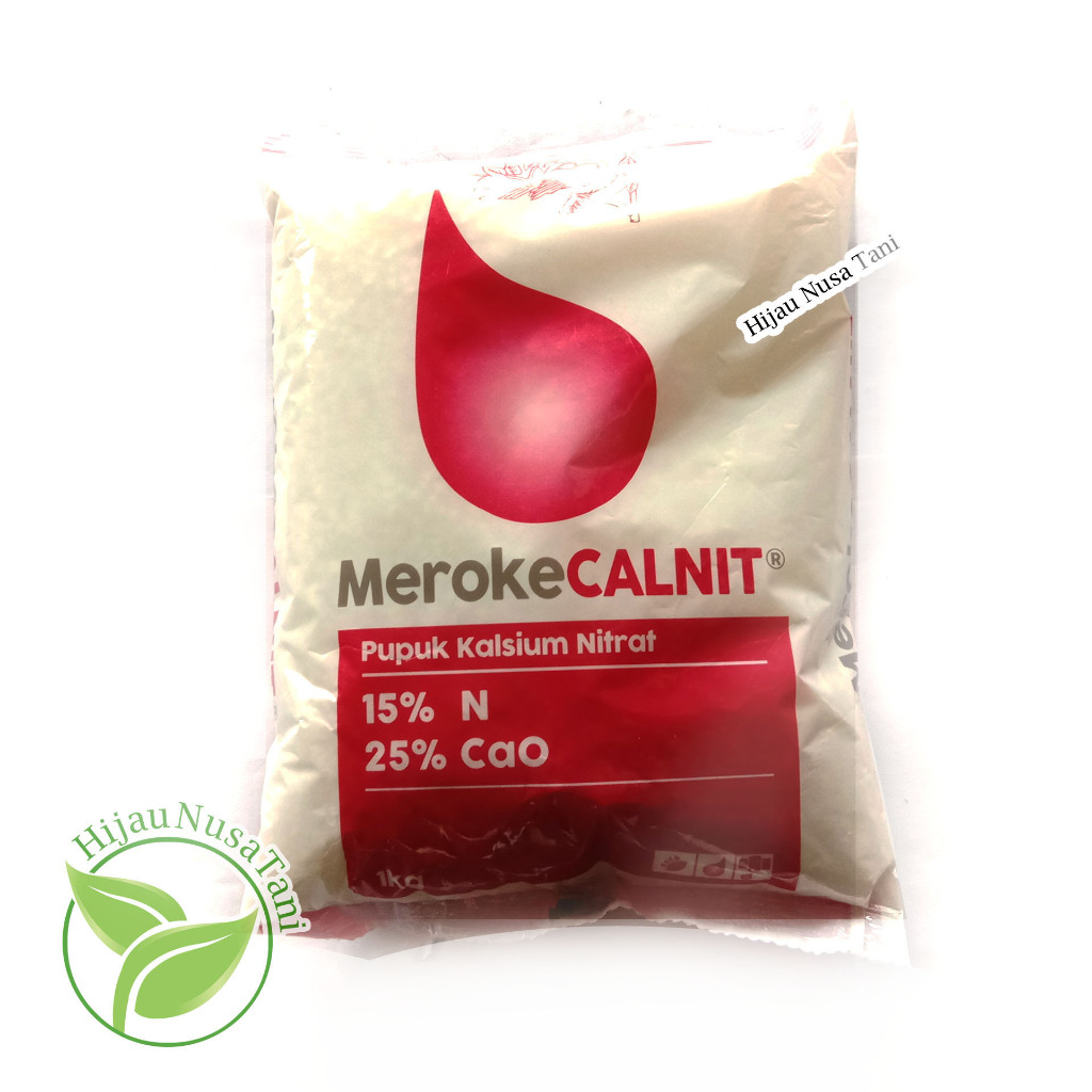 Jual PUPUK CALNIT 1kg MEROKE - Pupuk Kalsium Nitrat Makro Kemasan Pabik ...