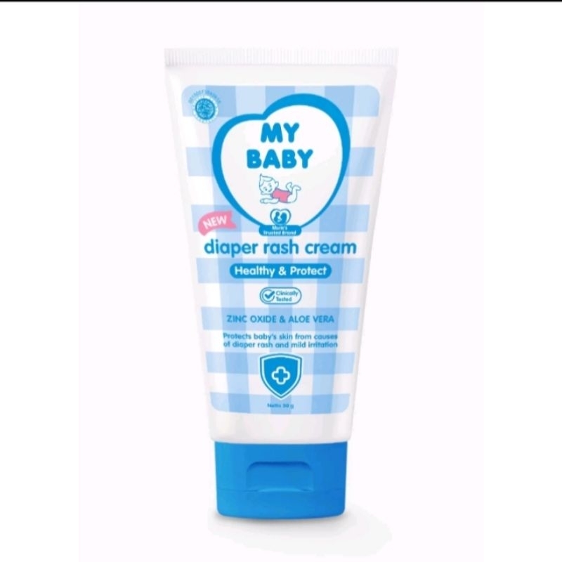 Jual my baby diaper rash cream 50gr krim popok bayi | Shopee Indonesia