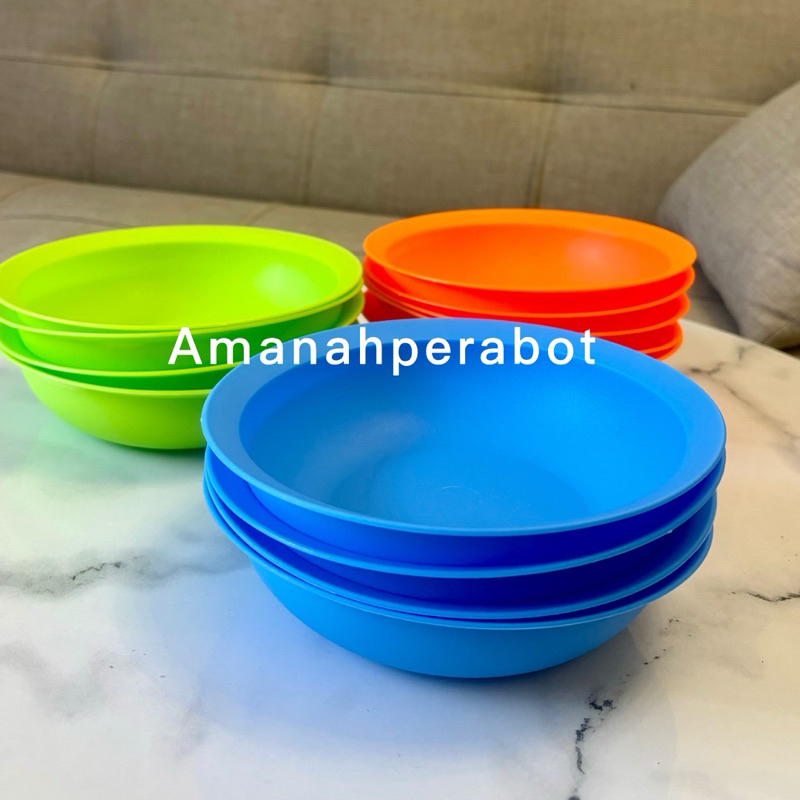 Jual Piring Plastik Bulat Piring Cekung Frosca KH Piring Makan Anak Uk ...