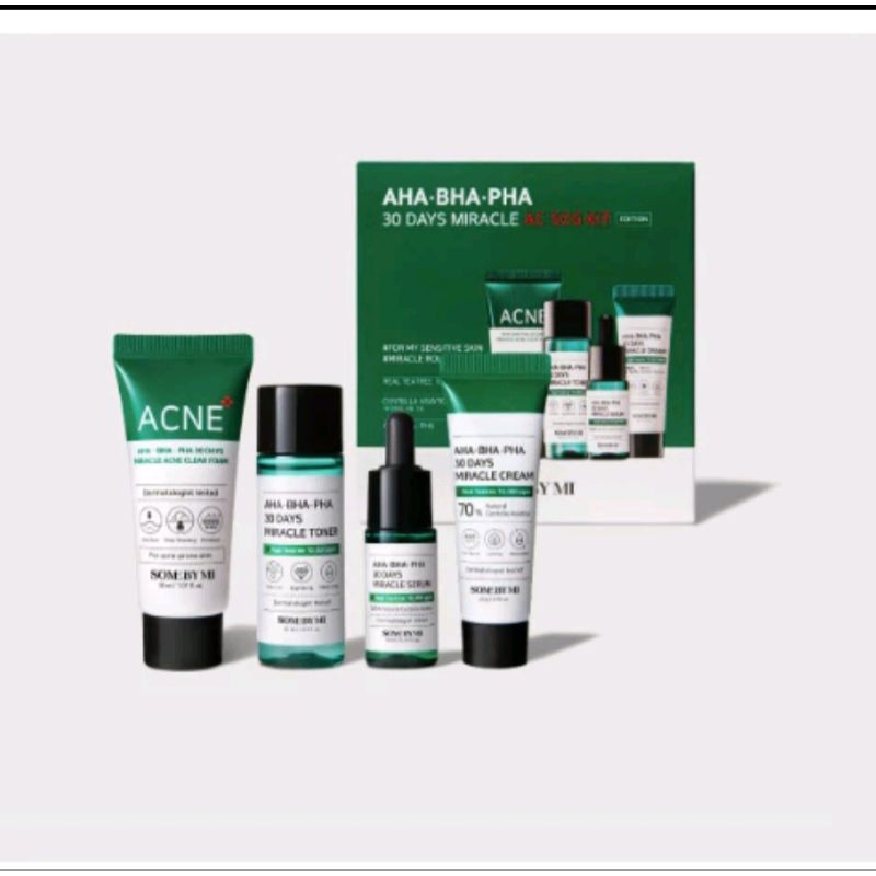 Jual SOMEBYMI - AHA BHA PHA 30 DAYS MIRACLE AC SOS KIT | Shopee Indonesia