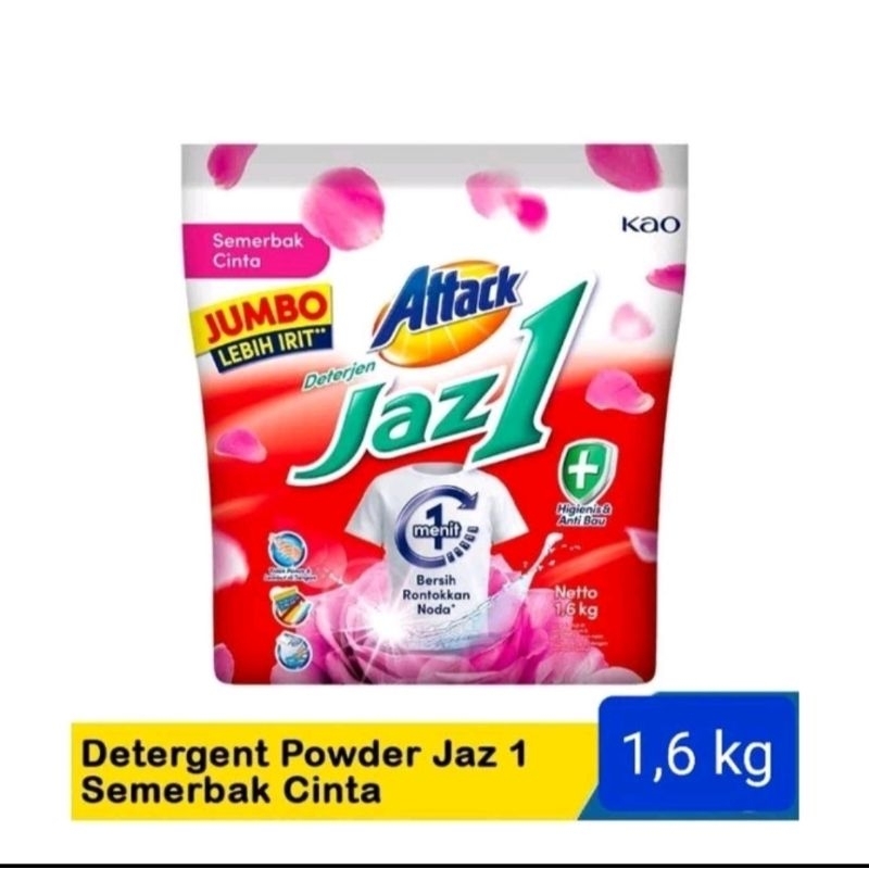 Jual Attack Detergen Jaz1 1.6kg | Shopee Indonesia
