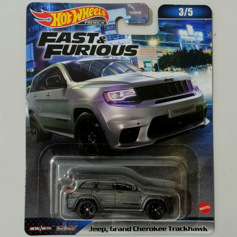 Jual Hot Wheels Jeep Grand Cherokee - Trackhawk (Fast and Furious Fast ...