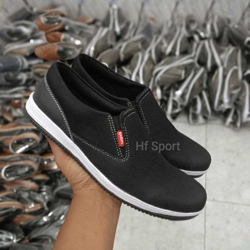 Jual Sepatu Pria Kasual Sepatu Slip On Pria Sepatu Santai Kerja Kantor ...