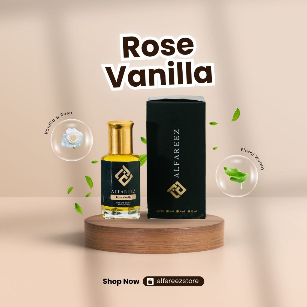Jual Rose Vanilla - Wangi Bunga & Vanilla Lembut - Minyak Wangi Khas ...