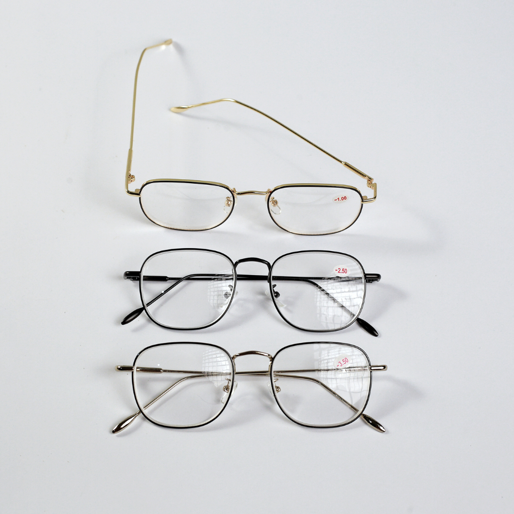 Jual Kacamata Lensa Minus Antiradiasi Unisex Wanita Pria Terbaru Frame ...