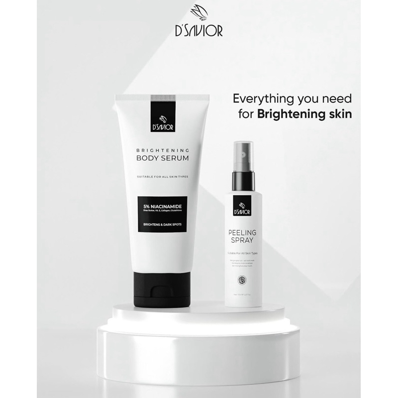 Jual (Ready) DSAVIOR D’SAVIOR Paket Body Brightening atau Whitening ...