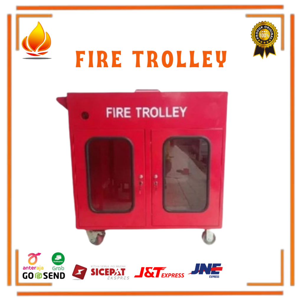 Jual Fire Trolley Bahan Steel | Shopee Indonesia