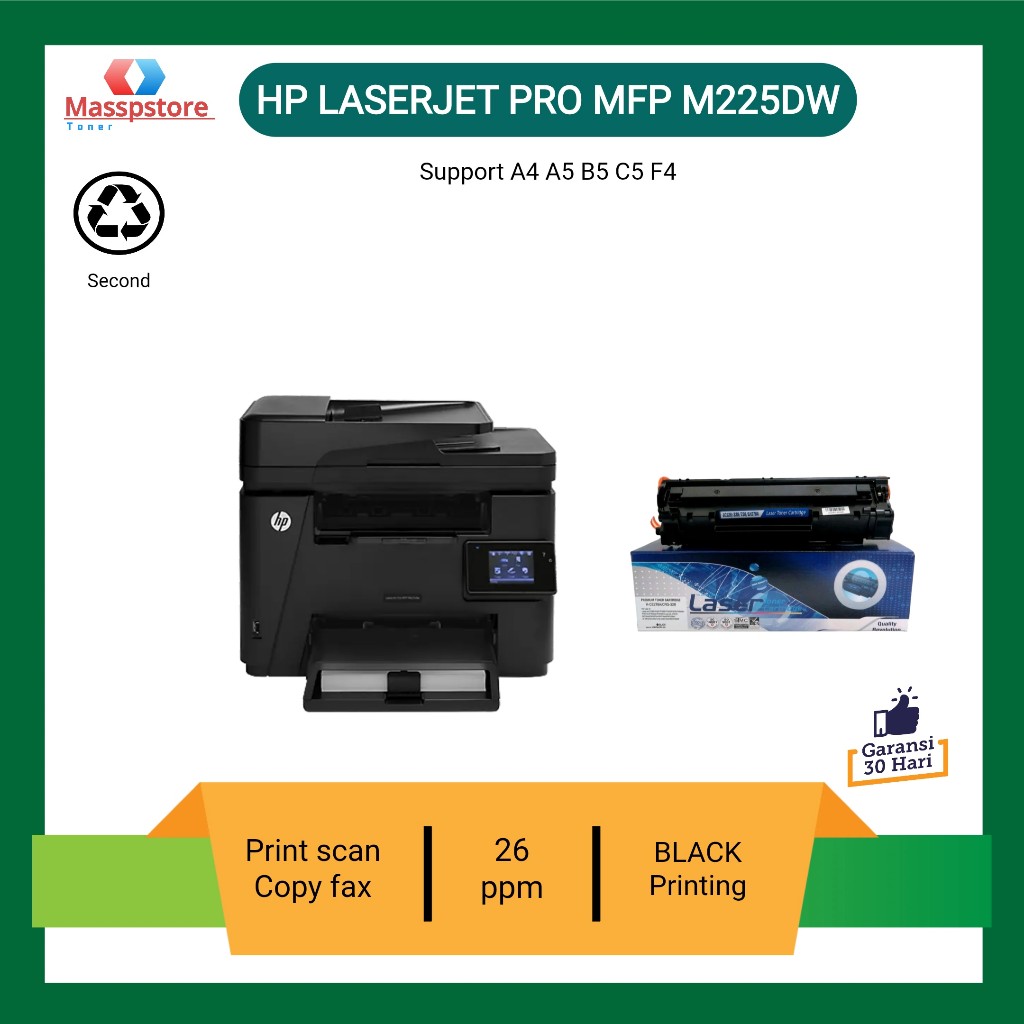 Jual Mesin Foto Copy HP Laserjet Pro Mfp M225dw Bisa Duplek werles ...
