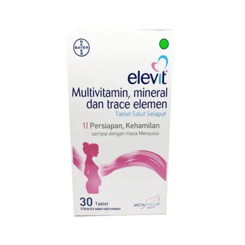 Jual Elevit isi 30 | Elevit | Elefit | Multivitamin Ibu Hamil ...