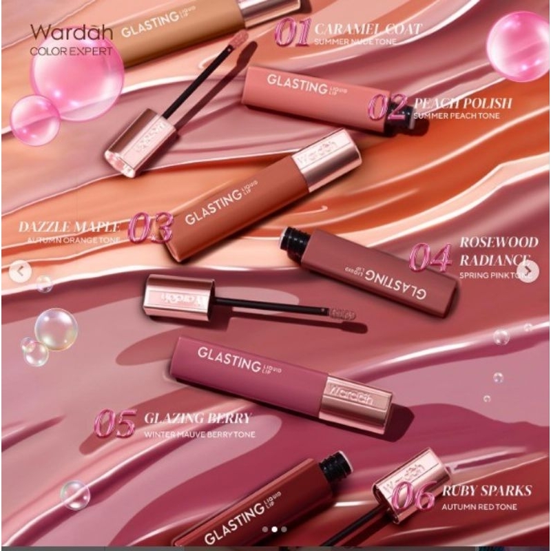 Jual WARDAH GLASTING LIQUID LIP | Shopee Indonesia