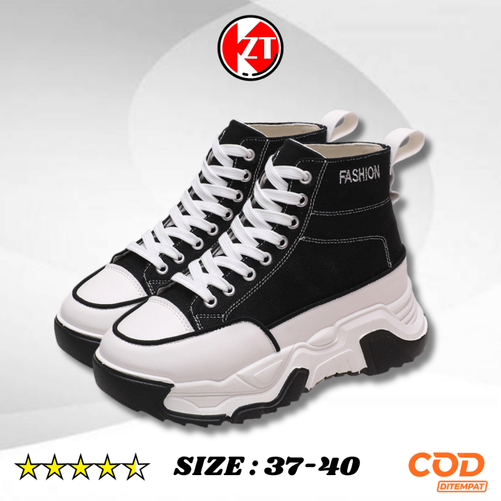 Jual KZT-SW331 'FREE BOX' Sepatu Sneakers Wanita "RHEA" Women Shoes ...