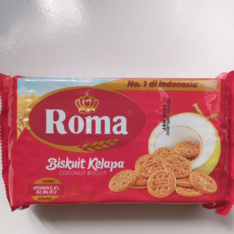 Jual Roma Kelapa 300gram/Biskuit Roma/Biskuit Roma Kelapa 300 gram ...