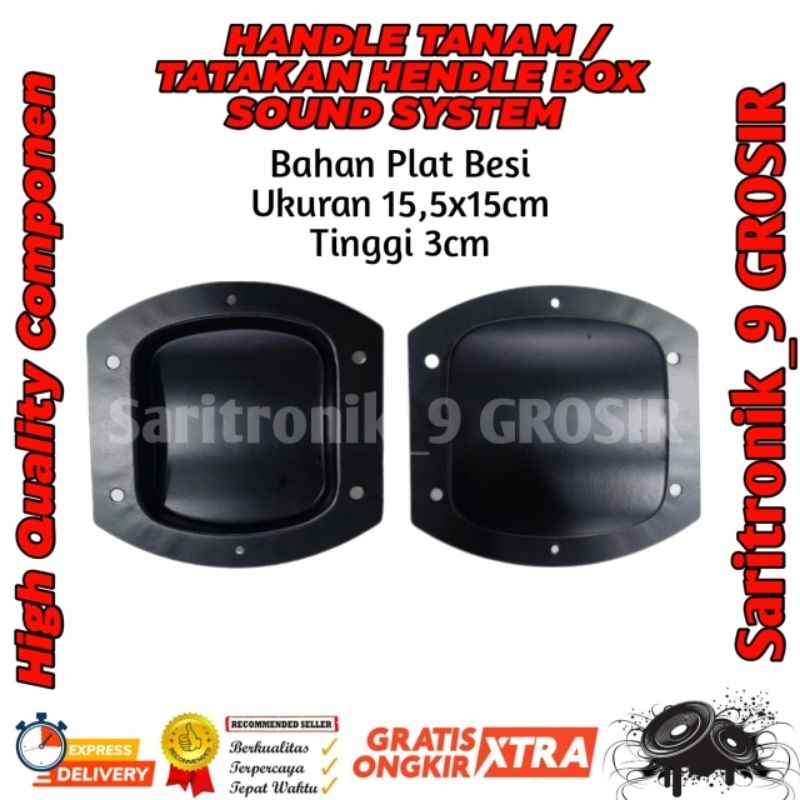 Jual HANDLE TANAM/TATAKAN HANDLE BOX SOUND SYSTEM BAHAN PLAT BESI UK 15 ...