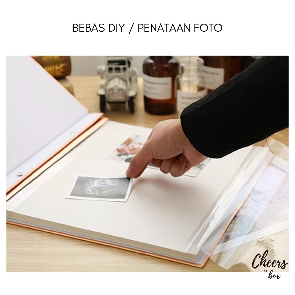 Jual BUKU ALBUM DIY / Tempat Foto Ukuran 2R 3R 4R 5R 6R 8R 10R / Buku ...