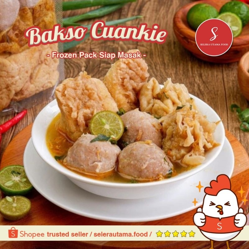 Jual Bakso Cuankie Bandung Halal - Frozen Pack 250gram - Siap Masak ...