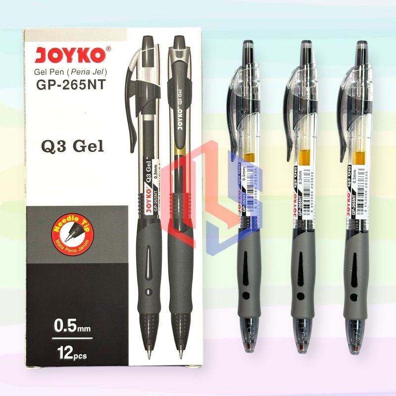 Jual Pulpen / Ballpoint / Pen Gel Joyko GP 265/NT (12 Pcs) | Shopee ...