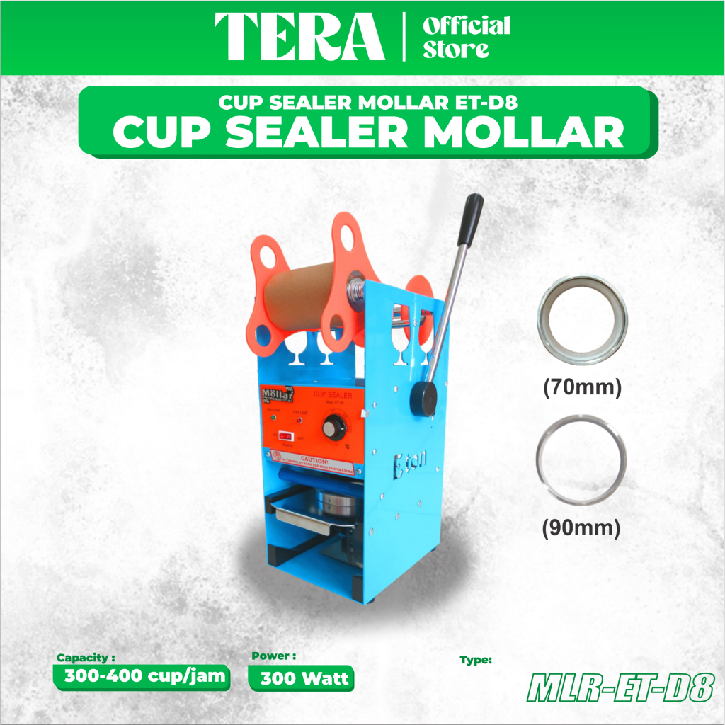 Jual Mesin Cup Sealer Eton Et D8 Segel Gelas Plastik Mesin Cup Sealer