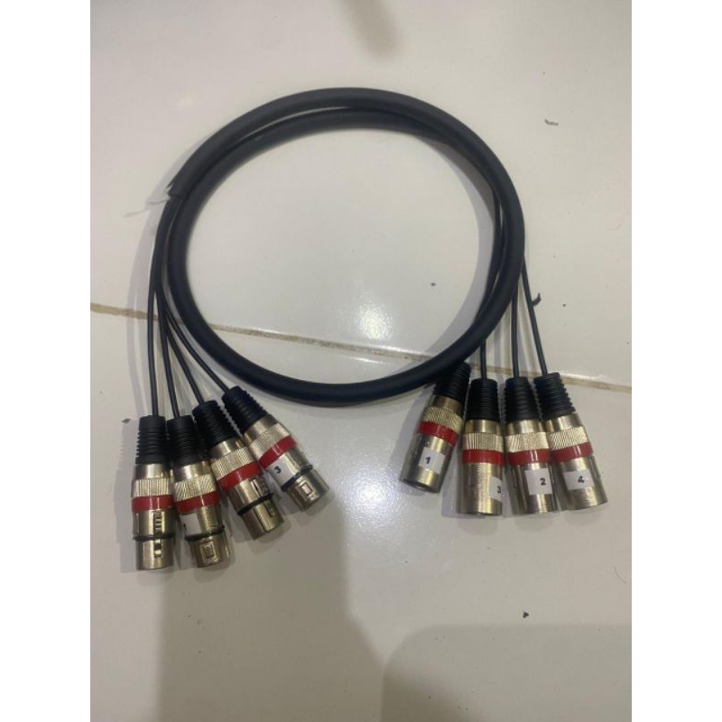 Jual kabel snake soundquen panjang 1 meter lengkap dengan jack dan ...