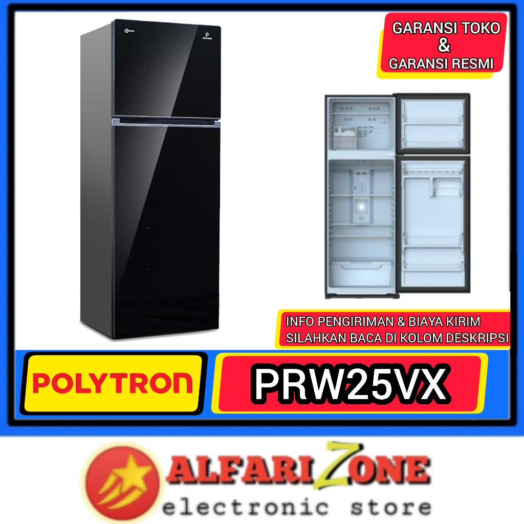 Jual POLYTRON PRW25VX Kulkas Polytron 2 pintu Inverter PRW 25VX ...